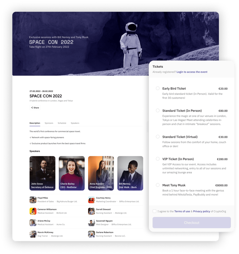 Custom Ticketing & Registration